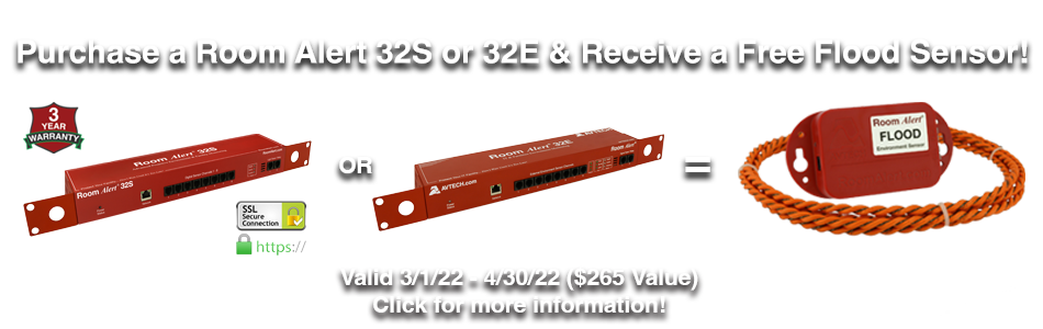 AVTECH - Monitor Temperature and Environment Conditions with Room Alert